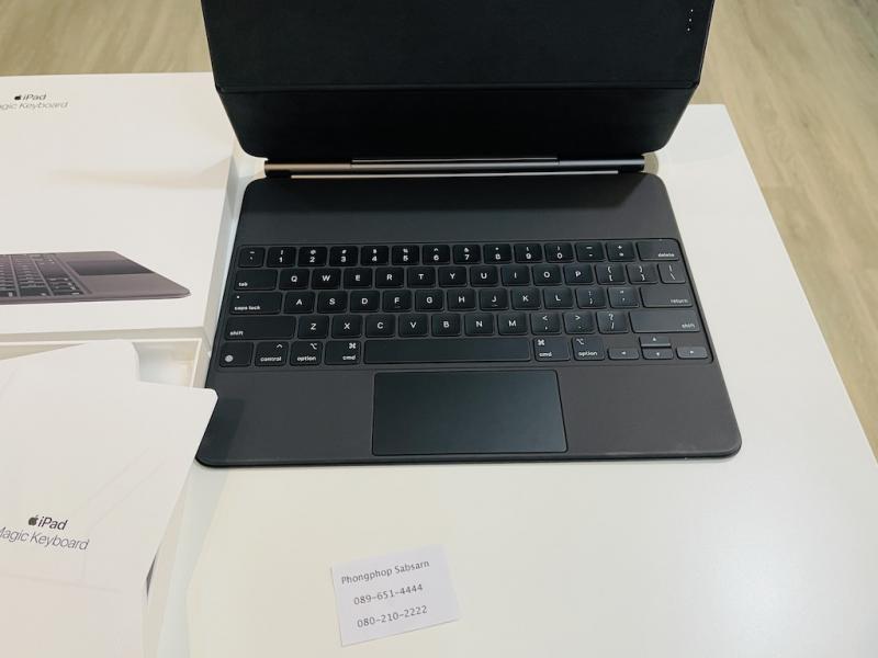Magic Keyboard iPad pro 12.9 นิ้ว ศูนย์ไทย คีย์อังกฤษ สภาพใหม่ ประกัน ...